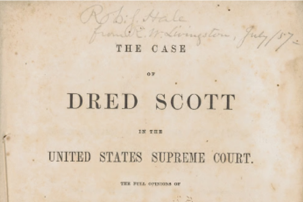 Dred Scott v. Sandford (1857): The U.S. Supreme Court Issues a Shocking ...